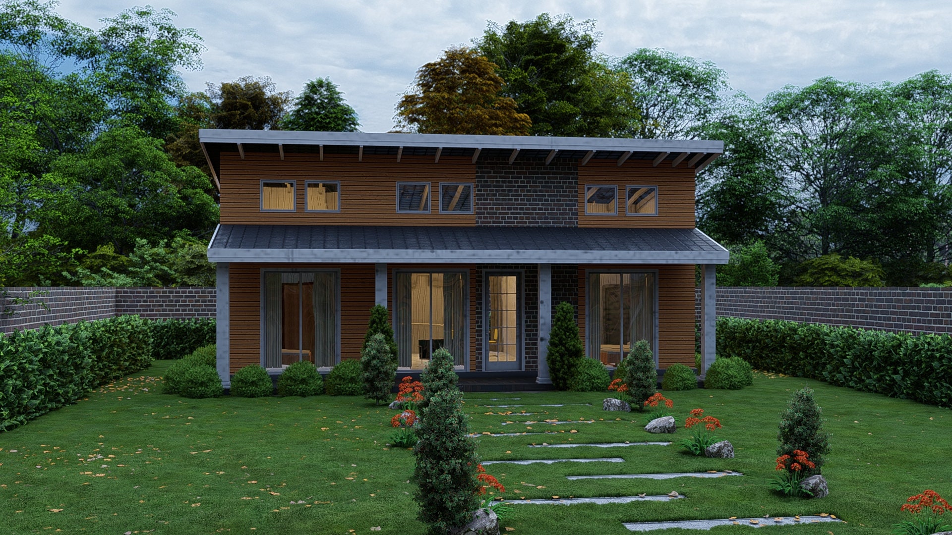 Custom Cottage House Plans 3 Bedroom & 2 Bathroom With Free - Etsy