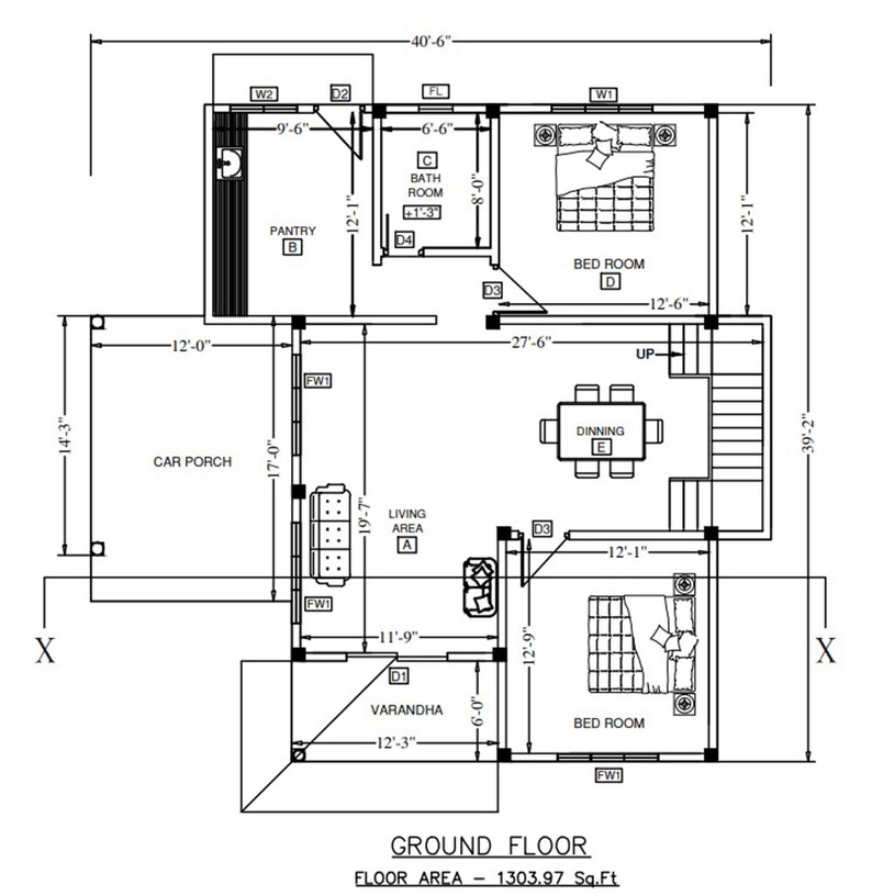 Custom Modern House Plans Home Floor Plans Cabin Cottage | Etsy