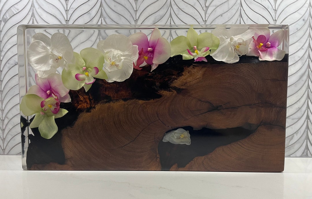 Orchid Mesquite Charcuterie Board See Description Regarding Slight ...