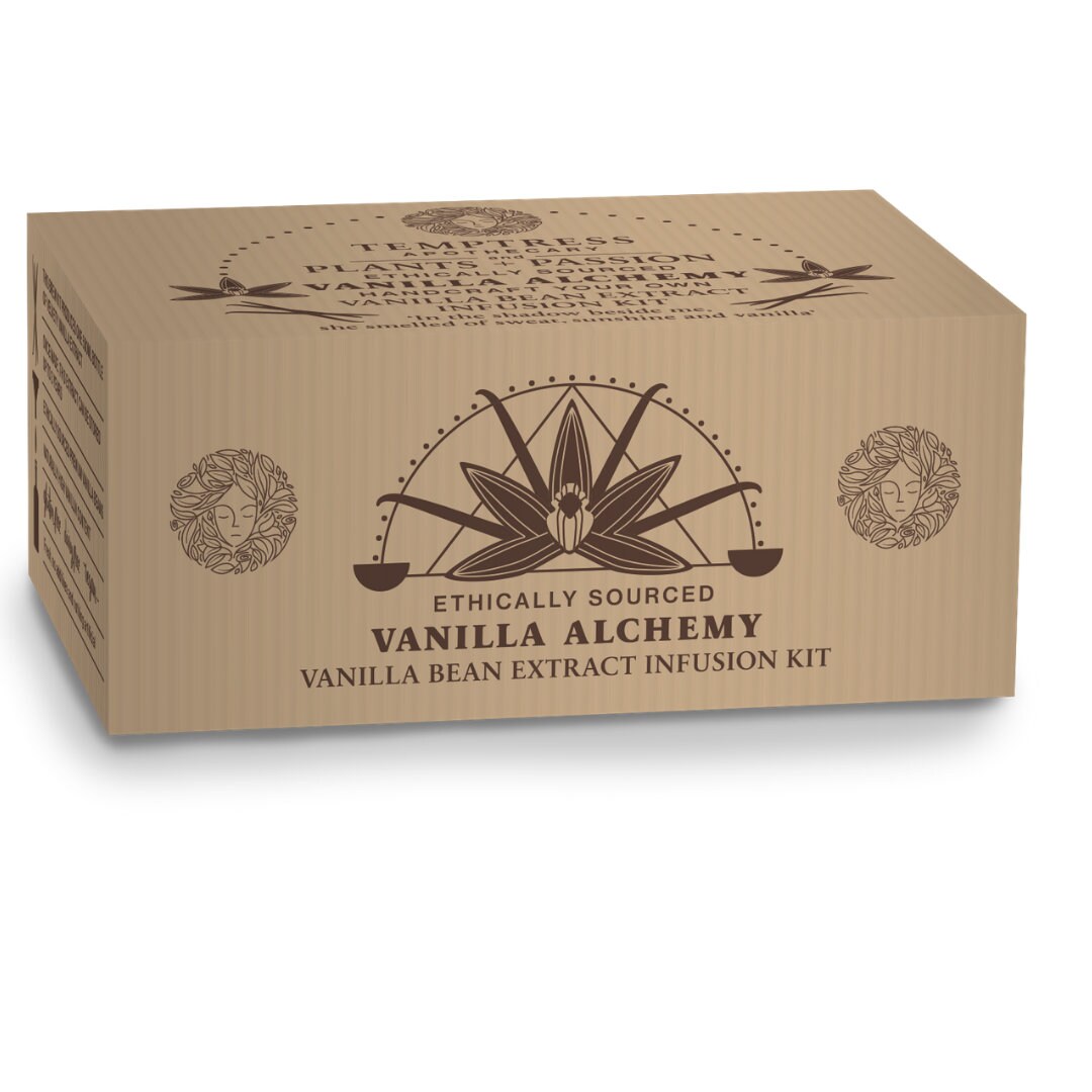 Vanilla Bean Extract Kit With Gourmet Vanilla Beans - Etsy