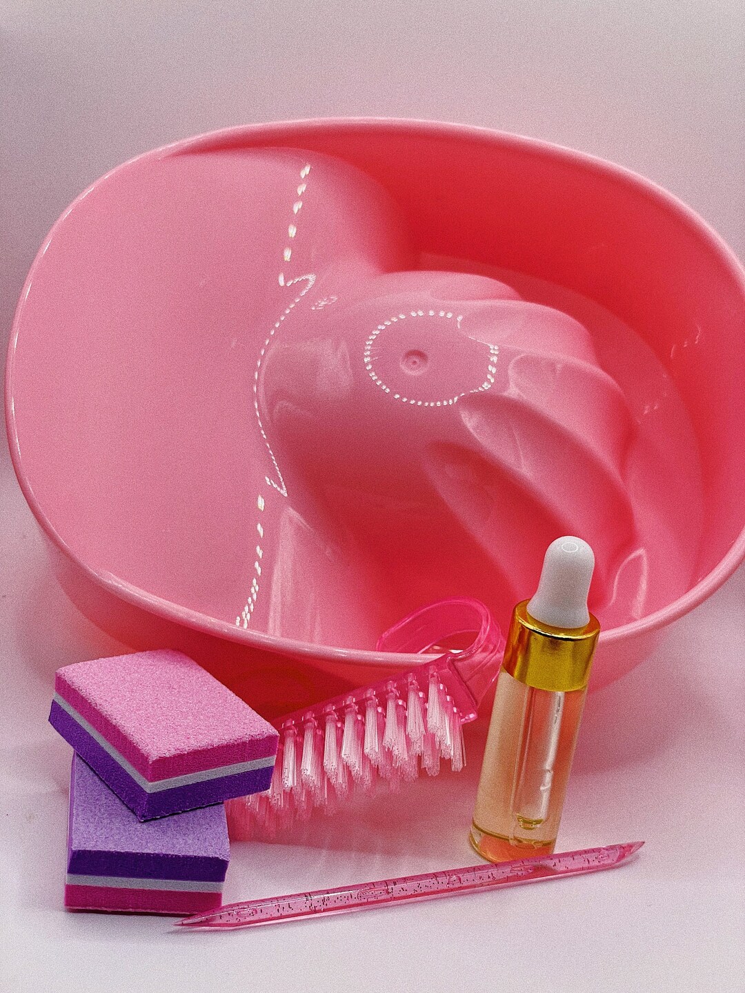 Nail Soak off Kit Healthy Nail Kit Cuticle Oil Nail Tools Press on ...