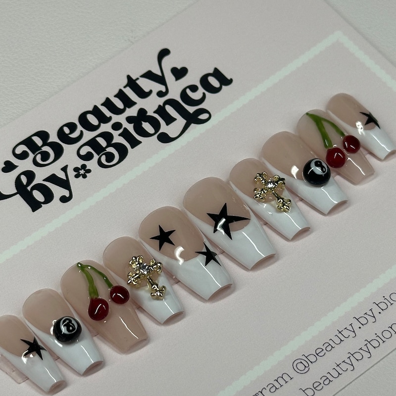 Nails With 8 Ball - Etsy