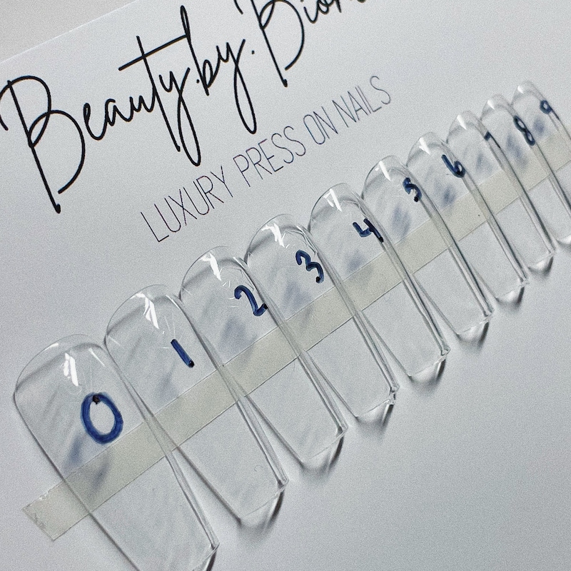 Custom Curve Nails - Etsy