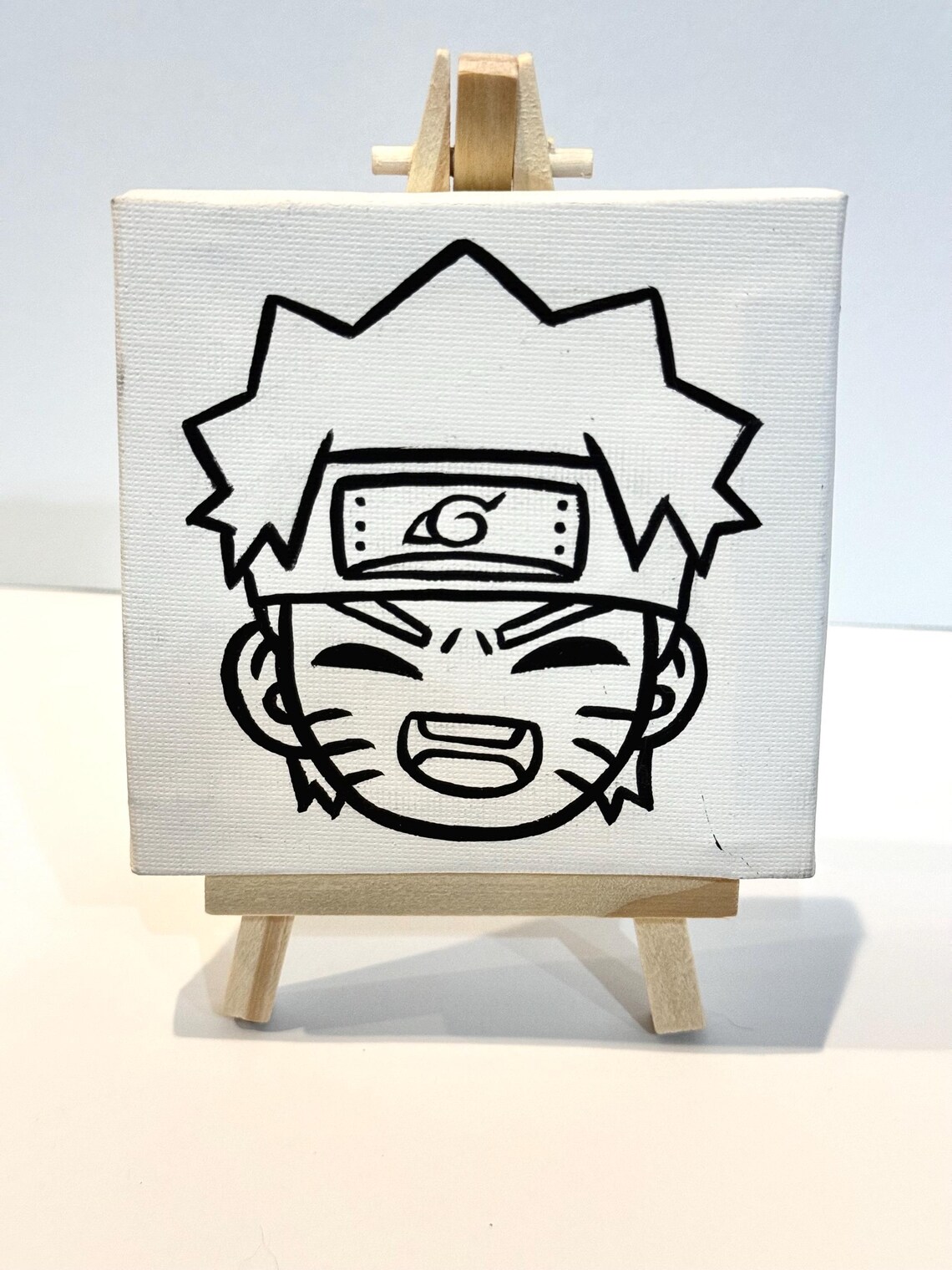 Naruto | Hand-drawn Canvas | Outlined Canvas | DIY Paint Kit | Paint ...