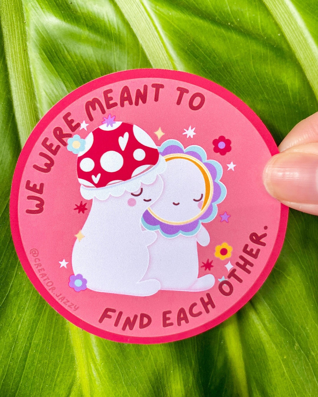 Chonky Waboo STICKER || Inspirational Quote Sticker, Love Decal ...