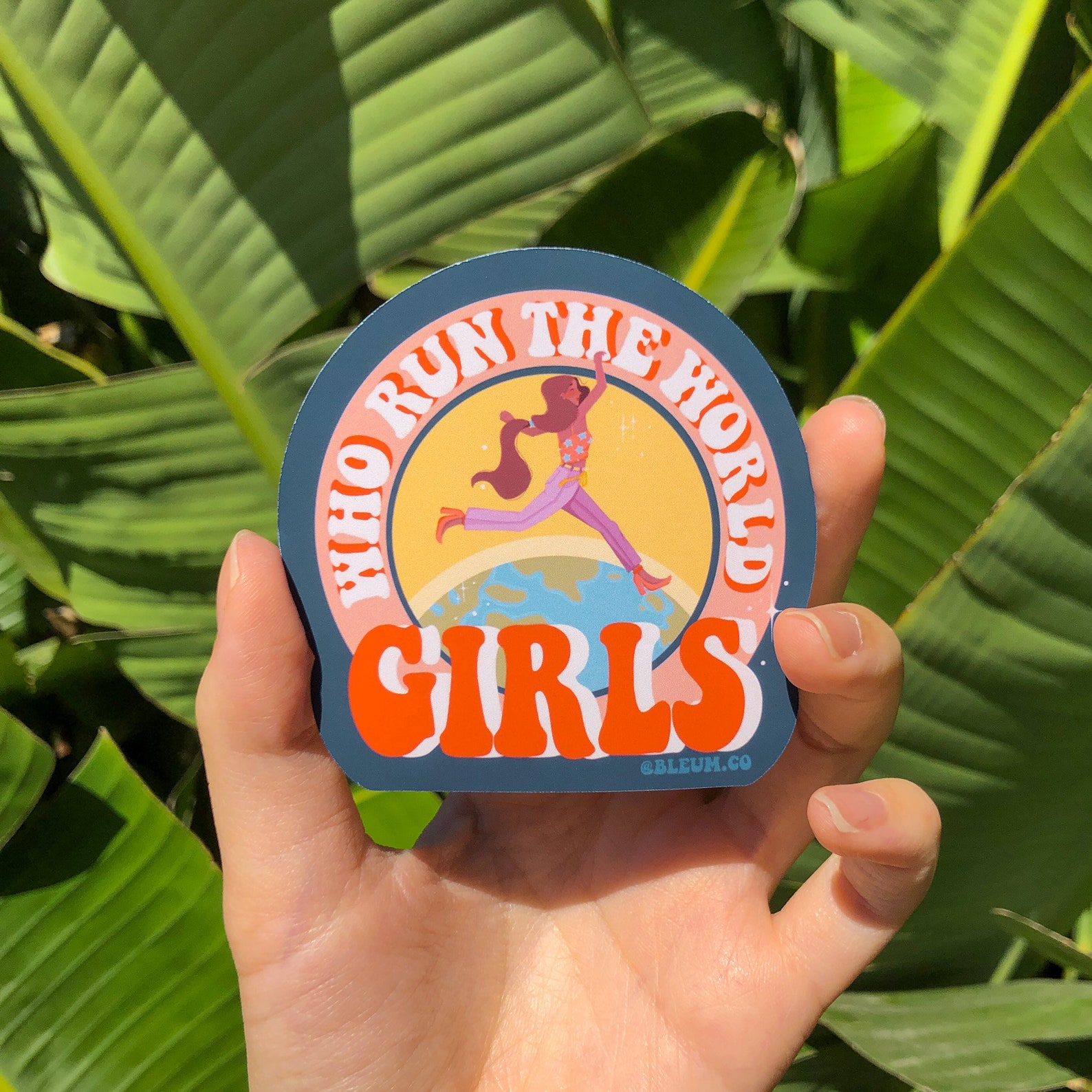 Girls Run the World Sticker Beyonce/inspirational Sticker - Etsy