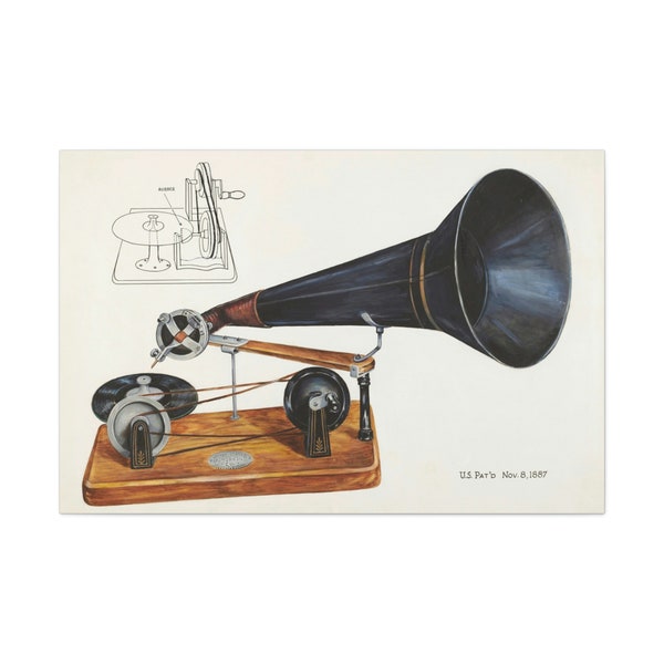 Antique Phonograph - Etsy
