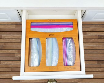 Sandwich Bag Organizer - Etsy