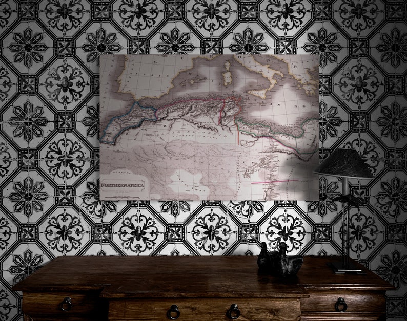 Vintage Old Morocco Map 1830 Old Map of Morocco Historical - Etsy