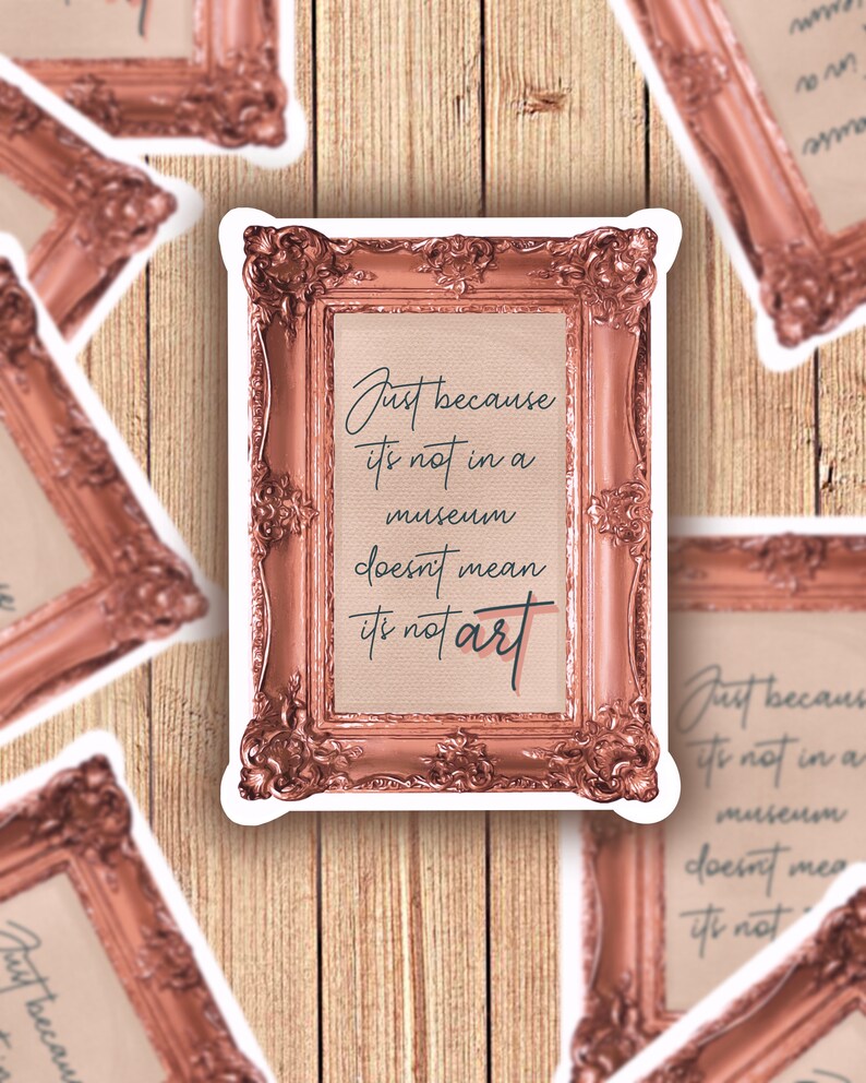 Artist Sticker Pack Waterproof, Art Stickers, Art Affirmations, Paint ...