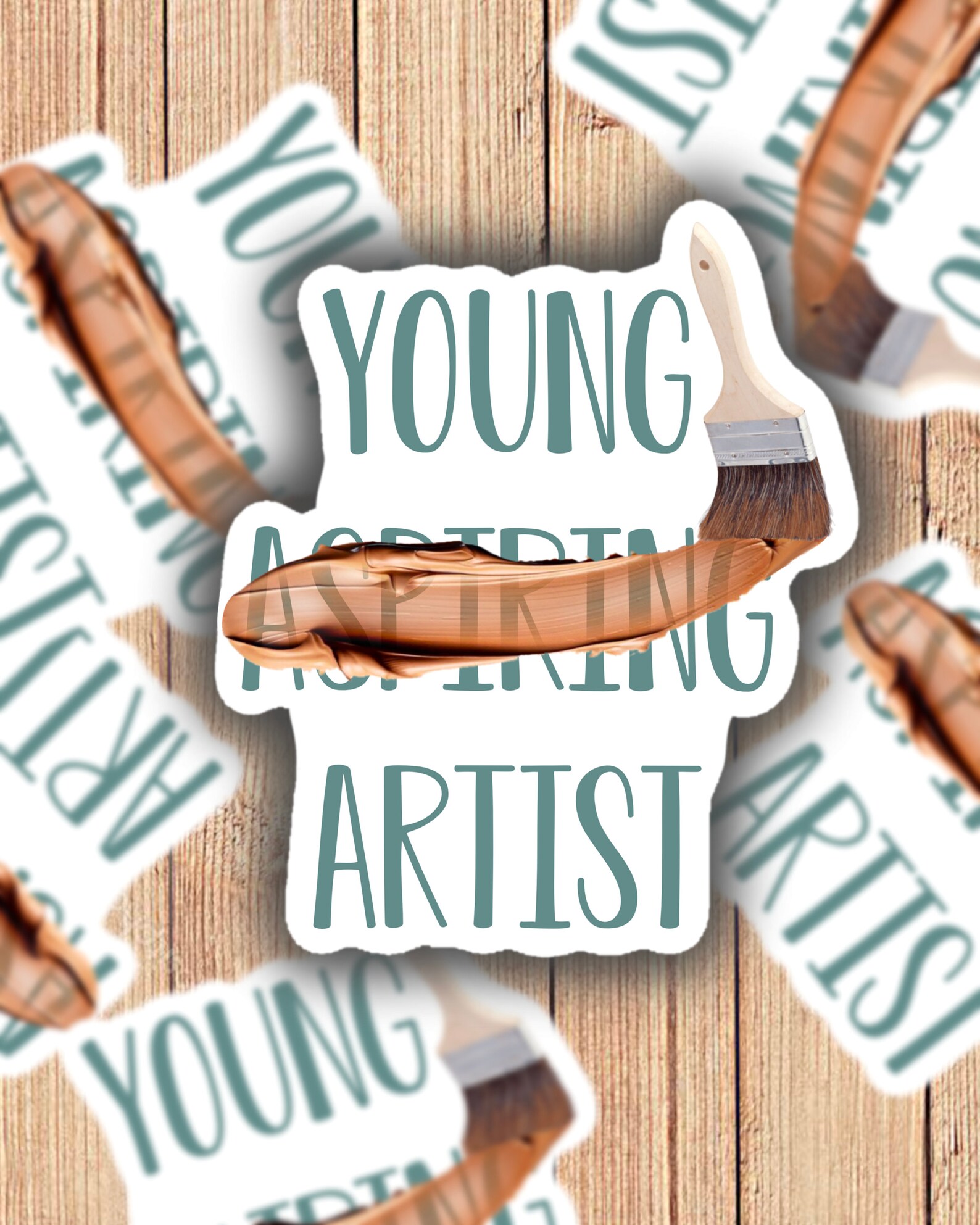 Artist Sticker Pack Waterproof Art Stickers Art - Etsy