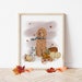 Digital Download Fall Dog Wall Art, Pumpkin Patch Dog Decor,halloween ...