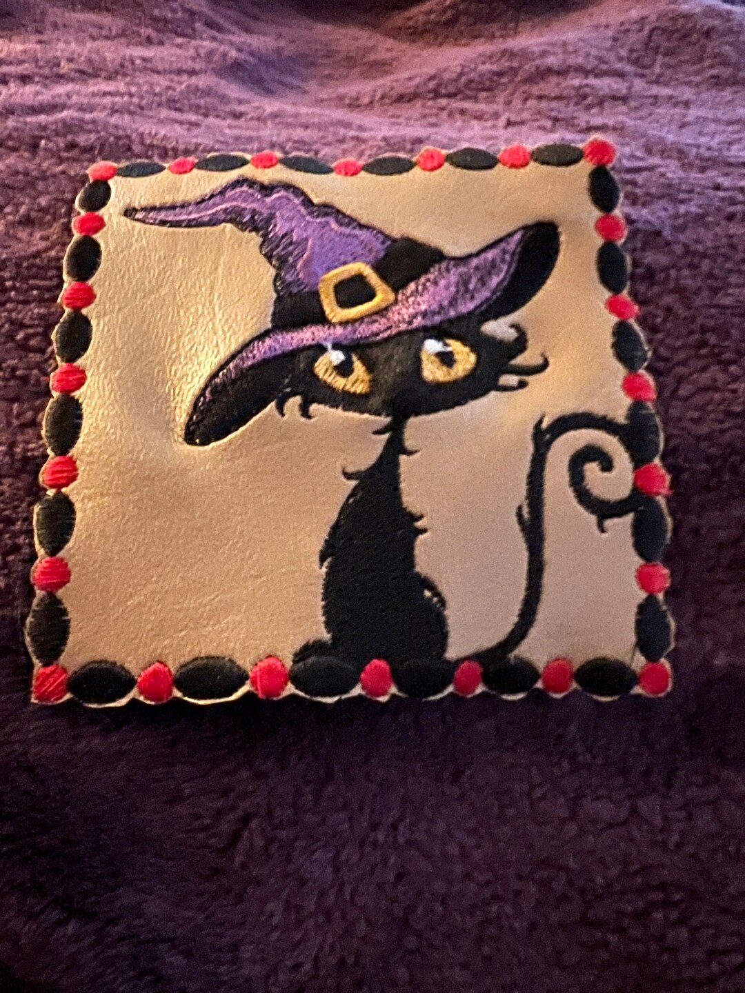 Black Cat Patch - Etsy