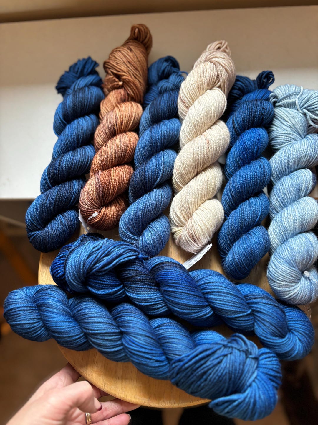 Starry Night, a Deep Bright Rich Blue, DK and Fingering - Etsy