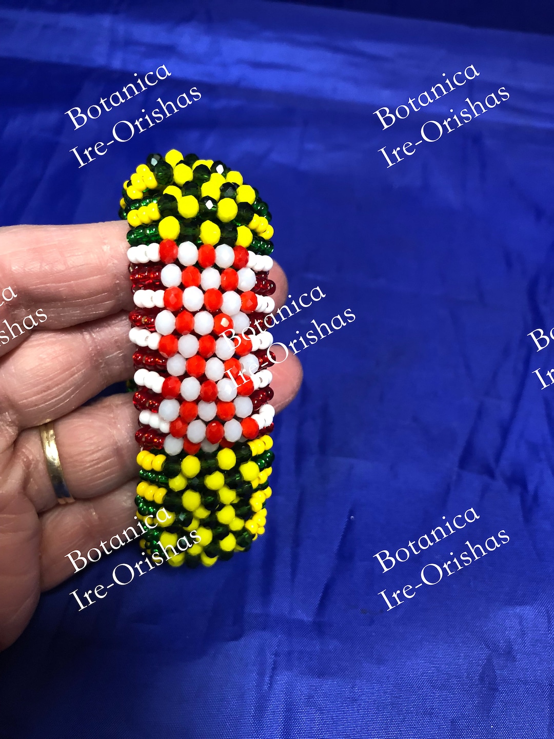 Ide Ilde De Orula Con Shango Chango Sango En Cristal Glass Fino ...