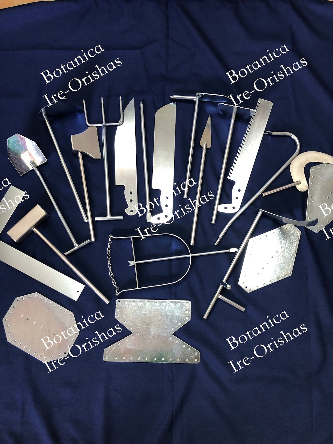 Herramientas De Ogun Oggun Guerrero Cabezero Religion Yoruba Ifa ...