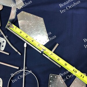 Herramientas De Ogun Oggun Guerrero Cabezero Religion Yoruba Ifa ...