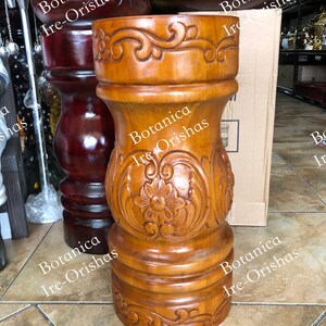 Pilon De Shango Chango Madera Tallado OAK - Etsy