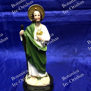 San Judas Tadeo Statue Estatua 5" Saint Jude Thaddeus Religion Orula ...