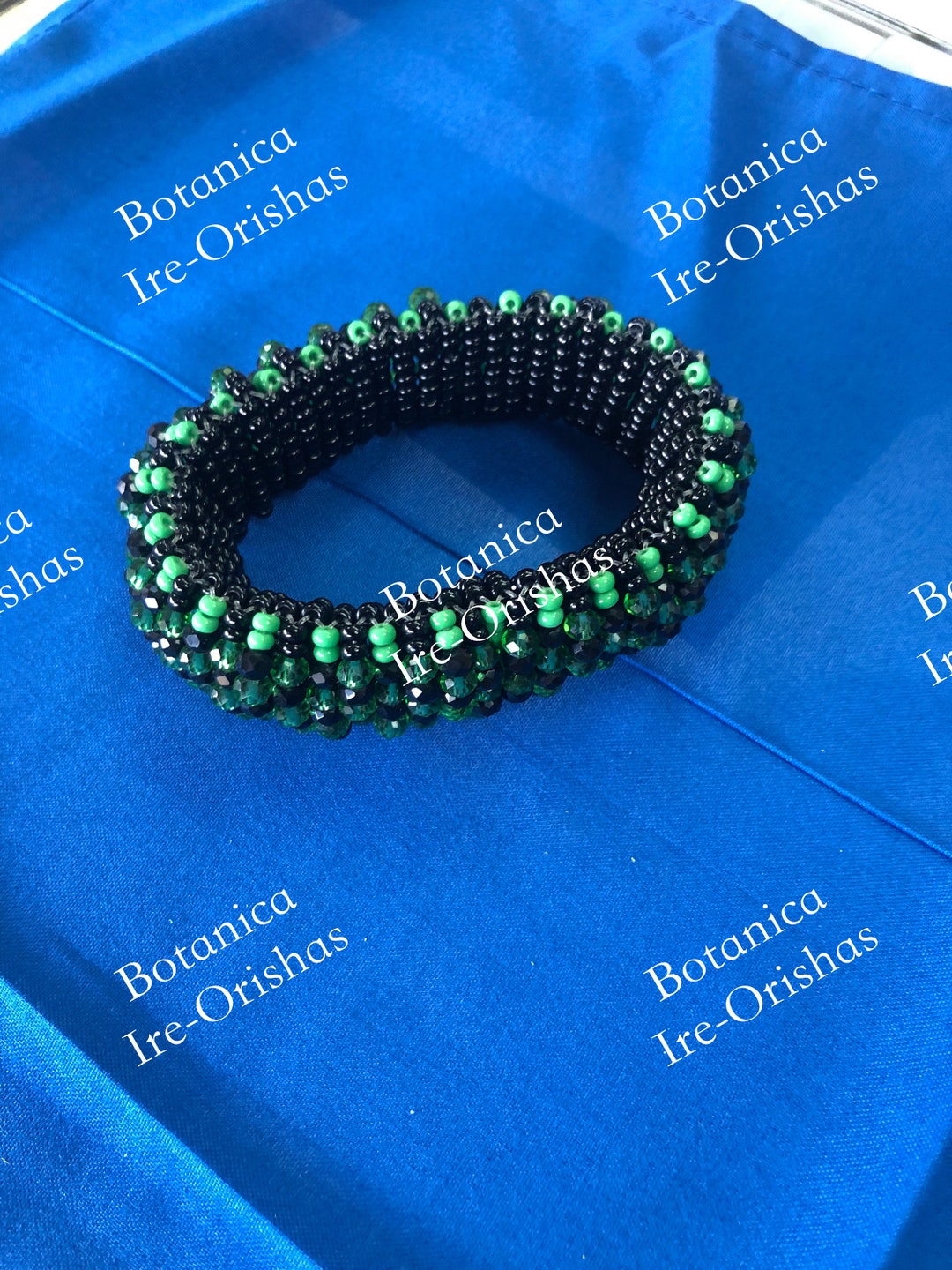 Ide Ilde De Ogun Oggun En Cristal Glass Fino Religion Yoruba Ifa - Etsy