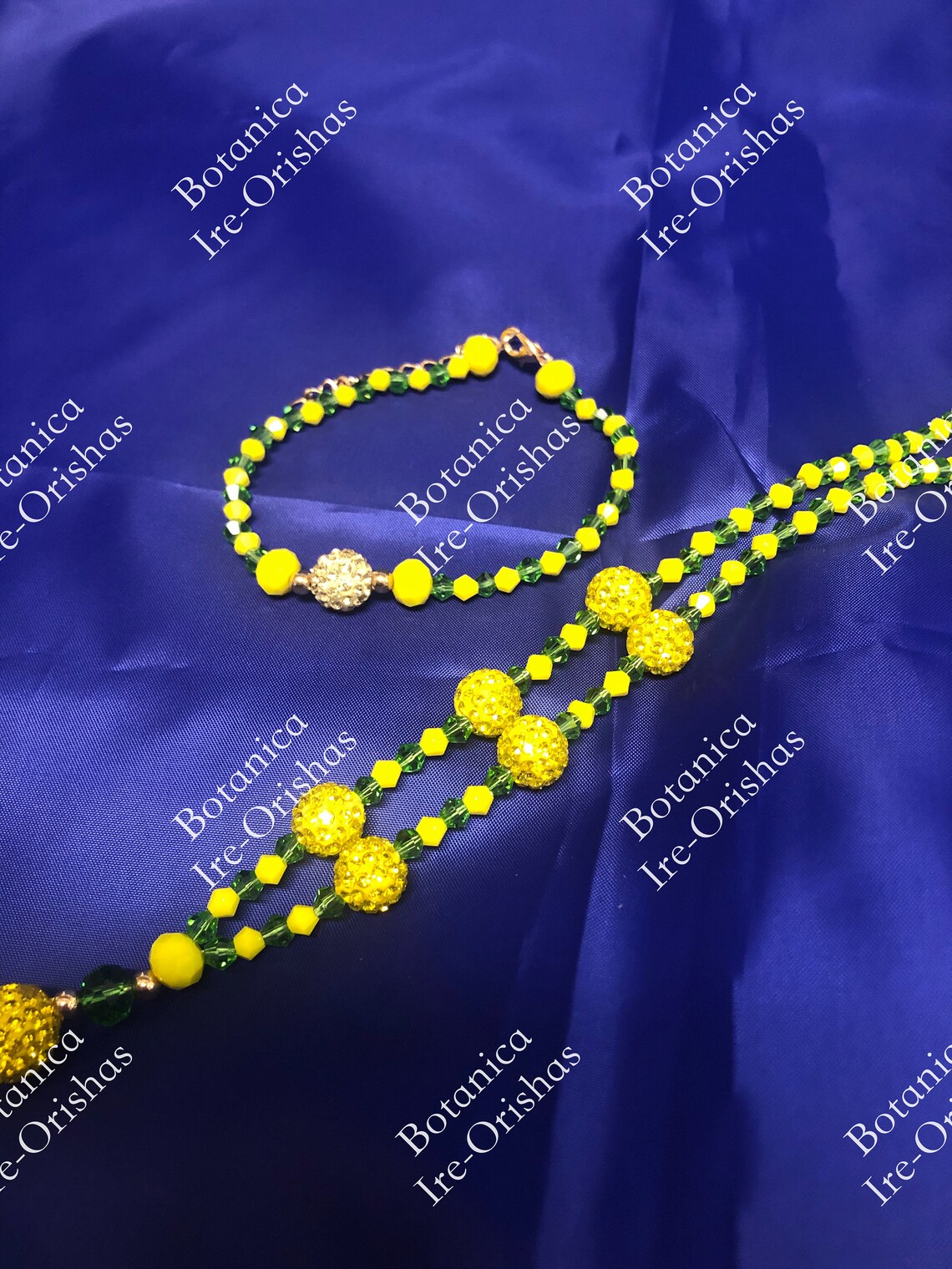 Collar y Pulso Ide Set de Differente Orishas | Etsy