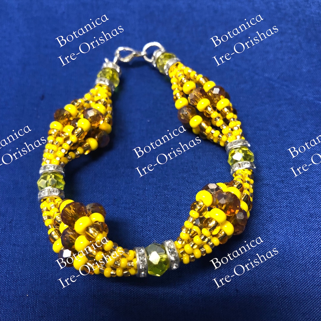 Ide Ilde De Oshun Ochun Osun En Cristal Glass Fino Religion Yoruba Ifa ...