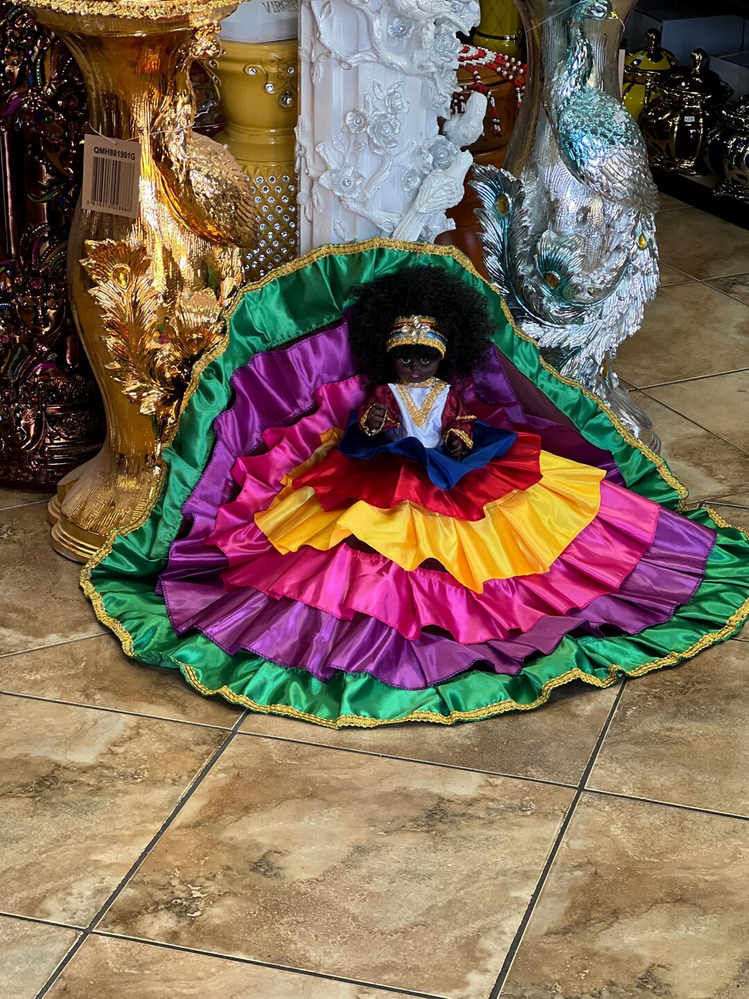 Doll Muneca Oya Olla Fina Elegant Elegante Religion Yoruba Ifa Santeria ...