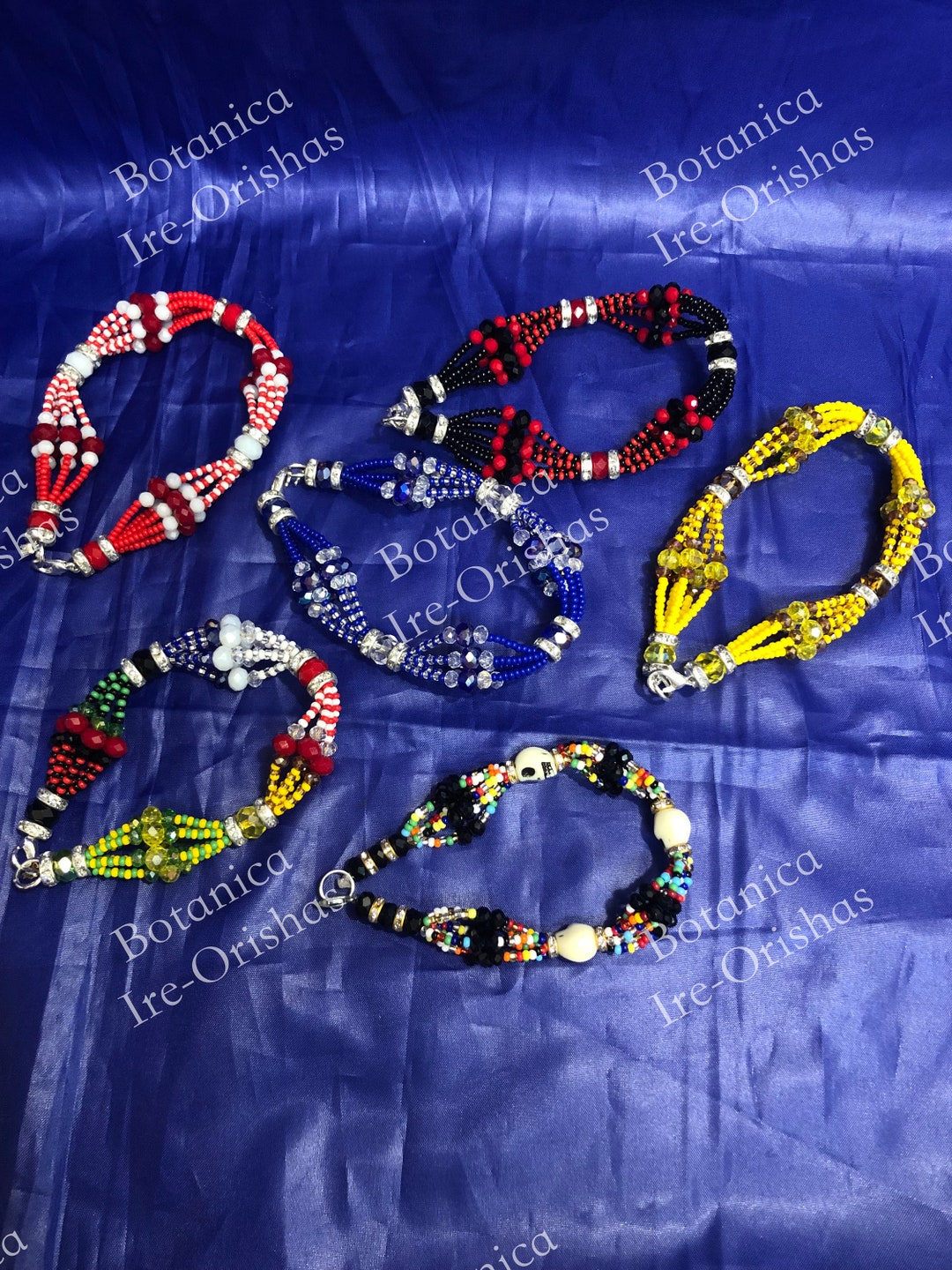 Ide/idde/ilde En Cristal De Diferentes Santos YORUBA IFA SANTERIA - Etsy