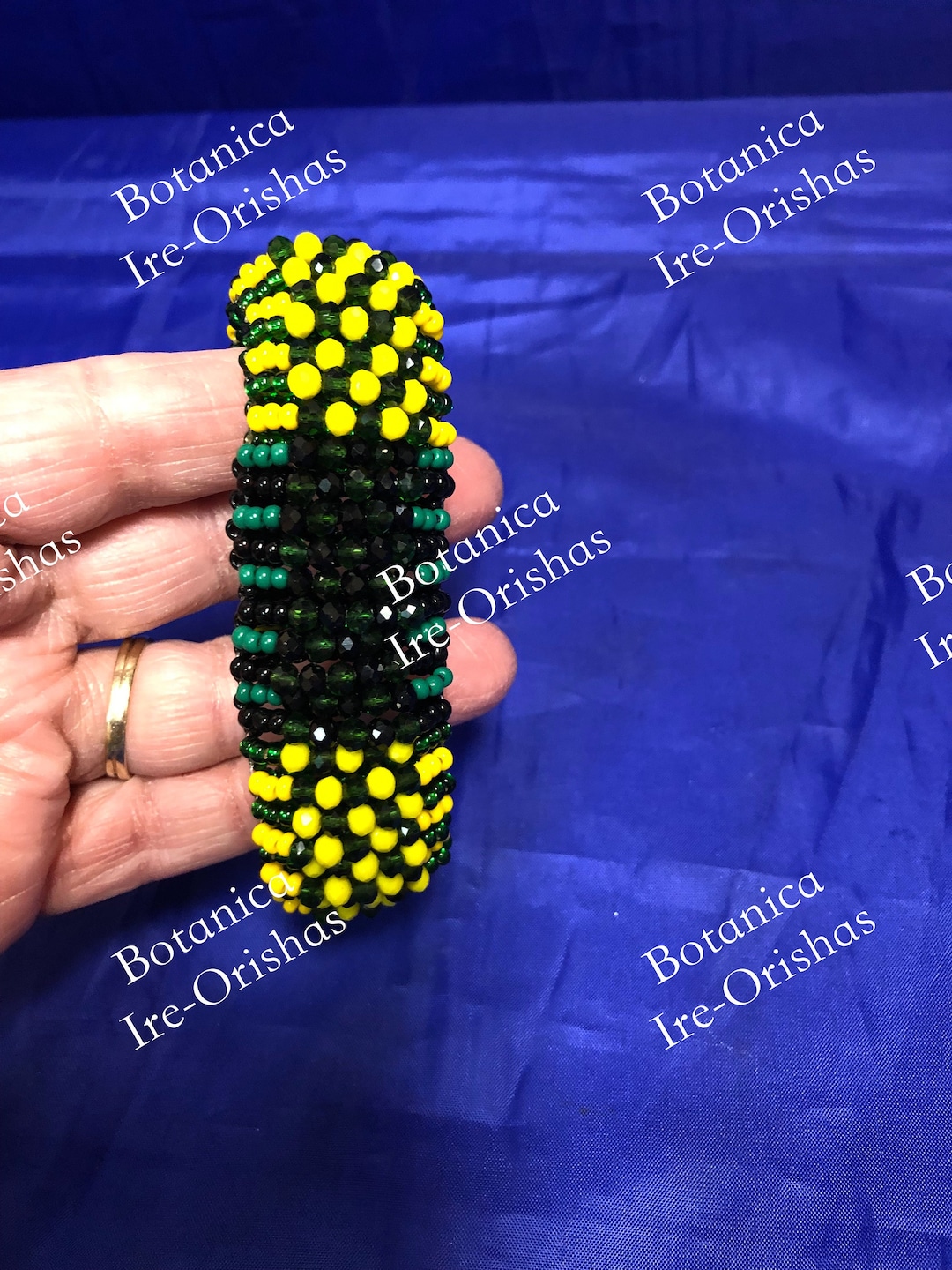 Ide Ilde De Orula Con Ogun Oggun En Cristal Glass Fino Religion Yoruba ...