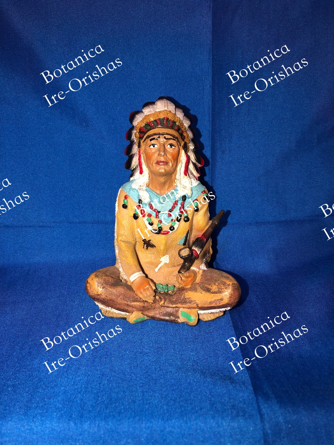 Estatua Statue INDIO Cacique INDIAN CHIEF - Etsy