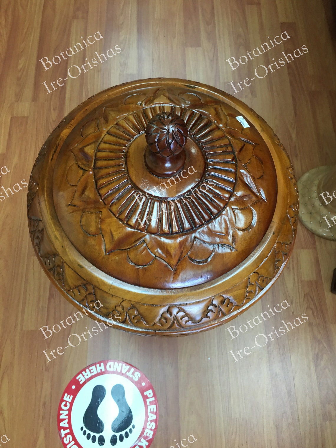 JUEGO SET Pilon Y Batea De Shango Chango Madera Tallado OAK - Etsy