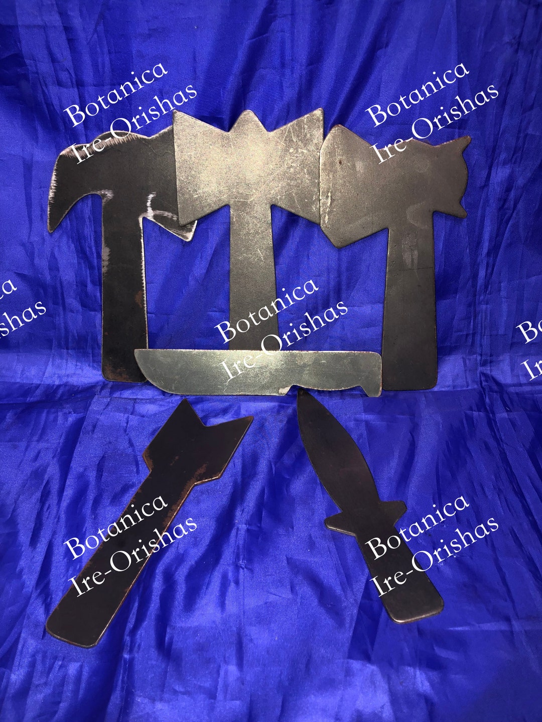 Herramientas Tools of SHANGO CHANGO De Metal Religion Yoruba Ifa Orula ...