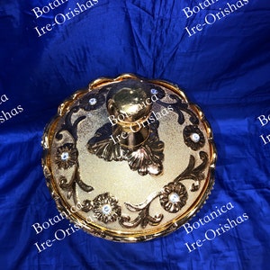 Sopera Tureen Tinaja De Oshun Dorada Religion Yoruba Ifa Santeria - Etsy