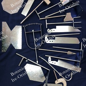 Herramientas De Ogun Oggun Guerrero Cabezero Religion Yoruba Ifa ...