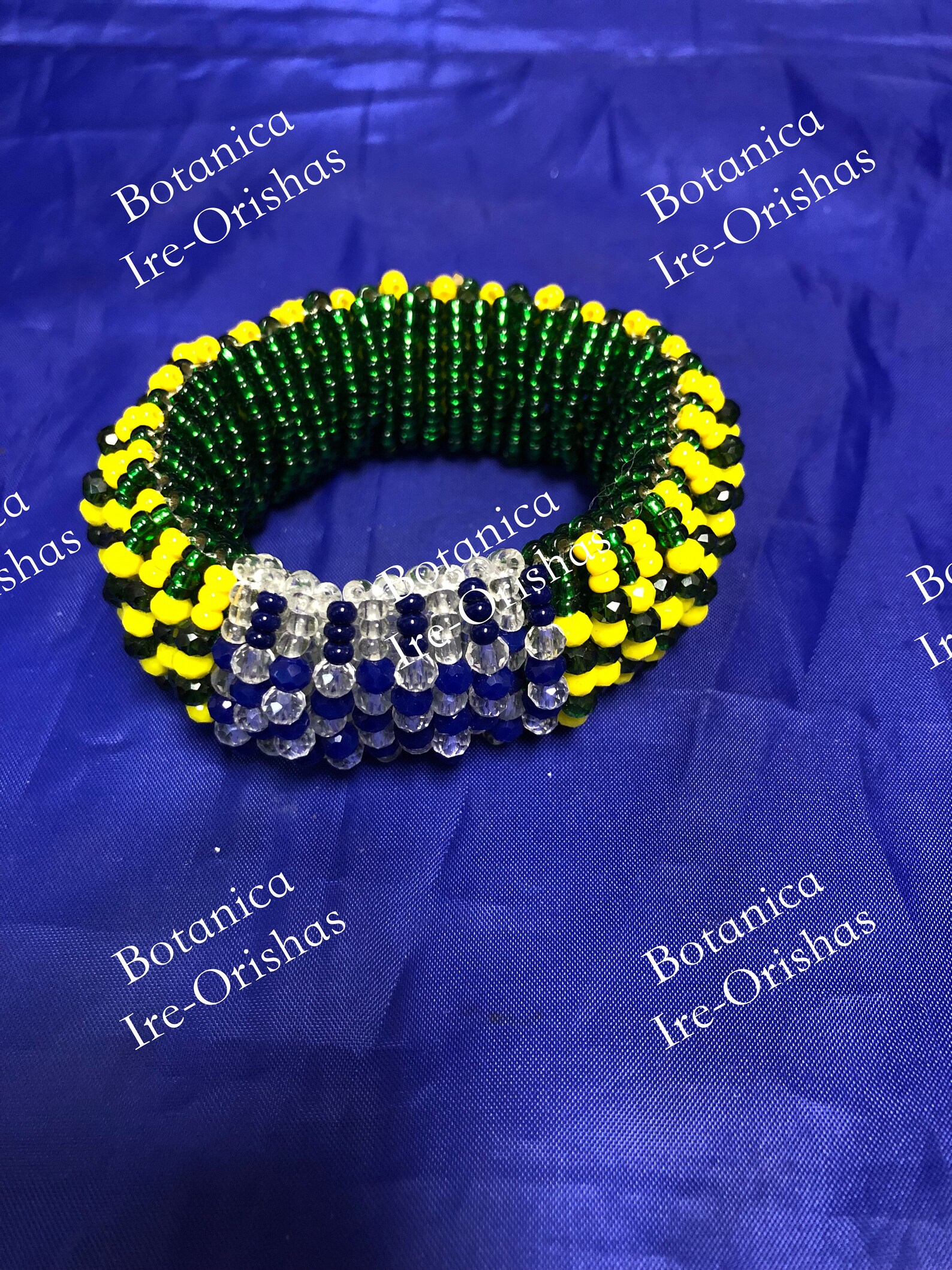 Ide Ilde De Orula Con Yemaya Jemaya En Cristal Glass Fino - Etsy