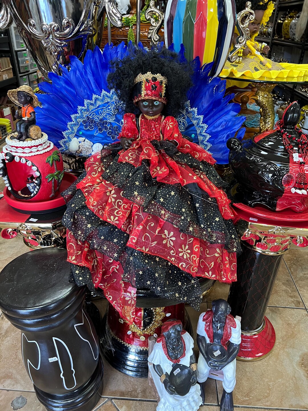 Doll Muneca Elegua Eleggua Fina Elegant Religion Yoruba Ifa Santeria - Etsy