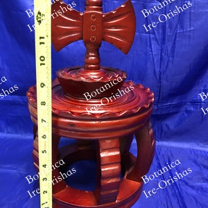 Corona Crown PARA Shango Chango De Madera RELIGION YORUBA Ifa Santeria ...