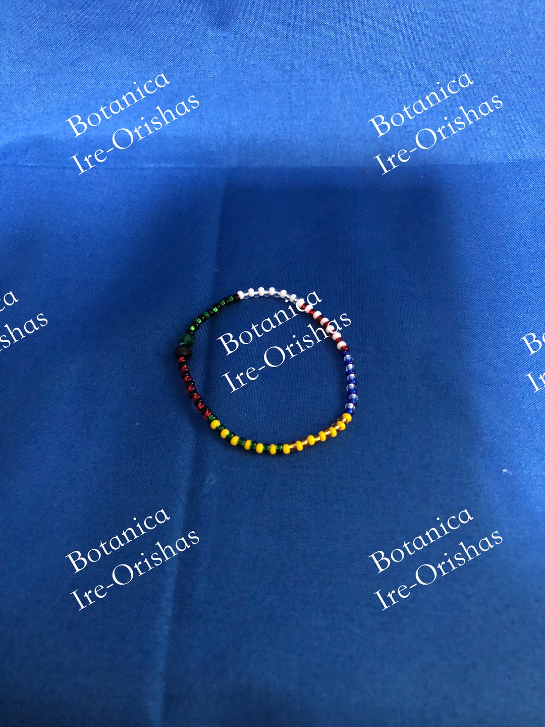 Ilde Ide Elastizado Bandera 7 Potencia Santeria Religion Yoruba Ifa - Etsy