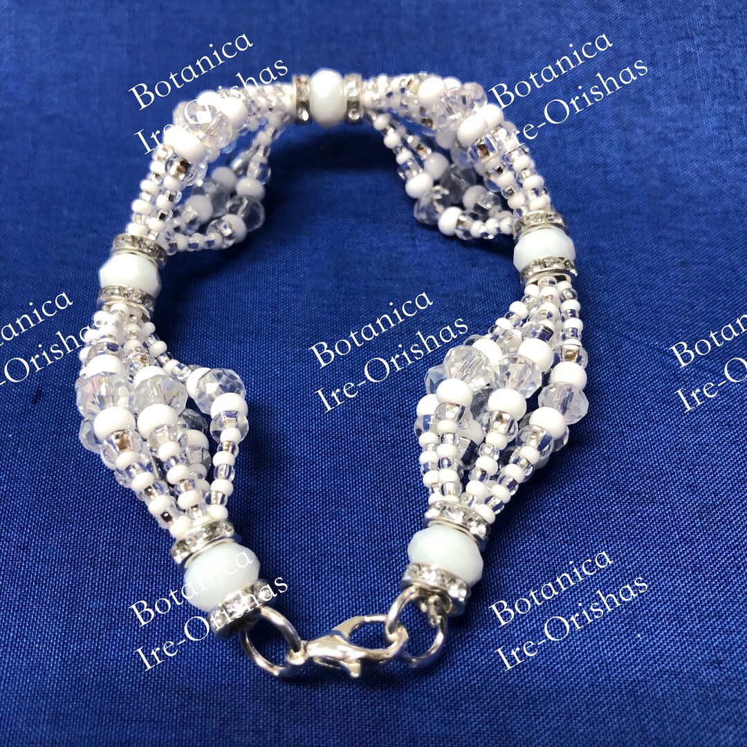 Ide Ilde Idde De Obbatala Obatala Fino Religion Yoruba Ifa Santeria - Etsy