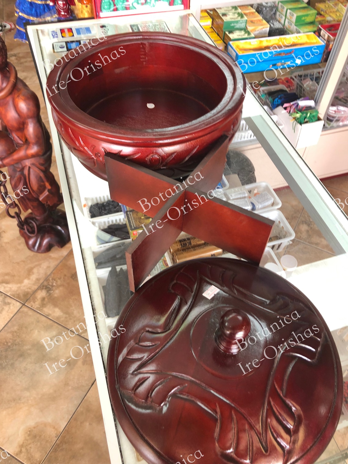 Batea De Shango Chango Orula Orunmila Grande Big TALLADA | Etsy