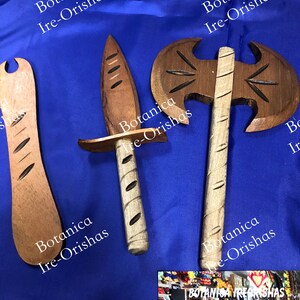 Herramientas Tools of SHANGO CHANGO Religion Yoruba Ifa Orula Osanteria ...