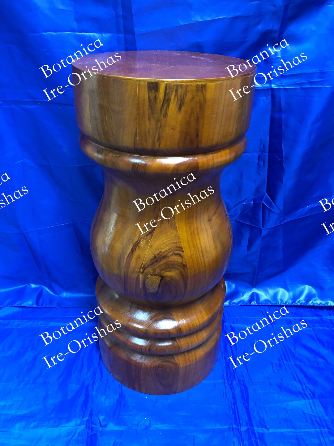Pilon 22" OAK De Shango Chango En Madera Religion Yoruba Ifa Santeria ...