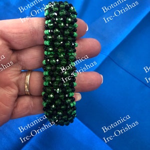 Ide Ilde De Ogun Oggun En Cristal Glass Fino Religion Yoruba Ifa - Etsy