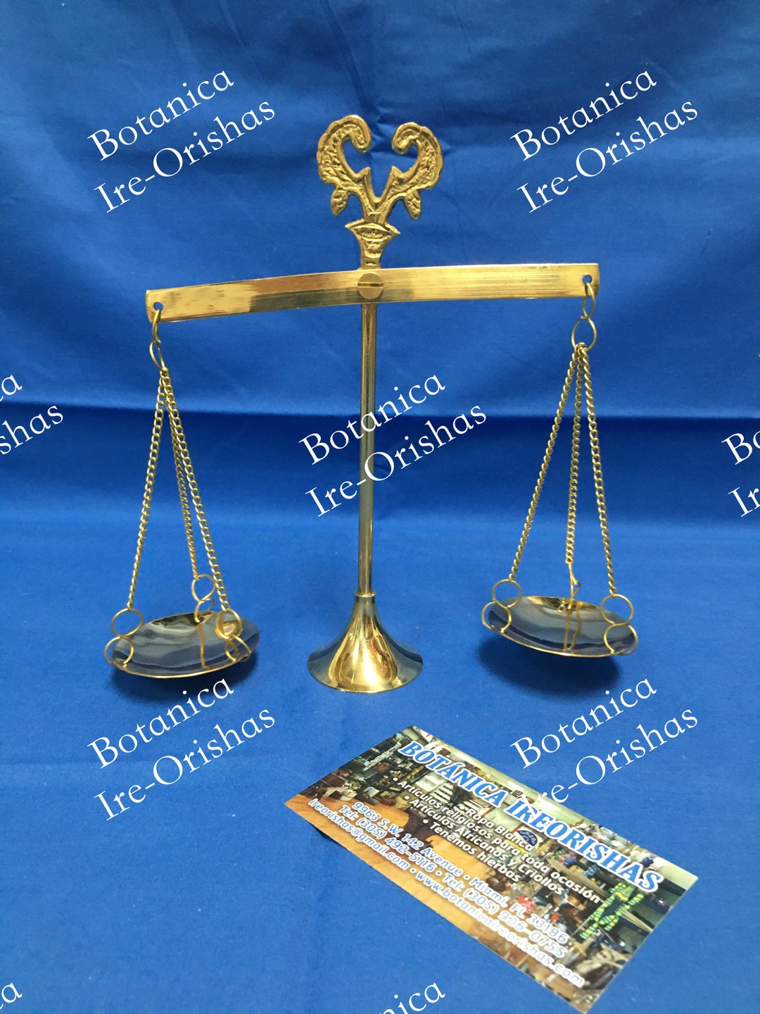 Balanza Balansa De Metal Dorado Scale Religion Yoruba Ifa Santeria - Etsy