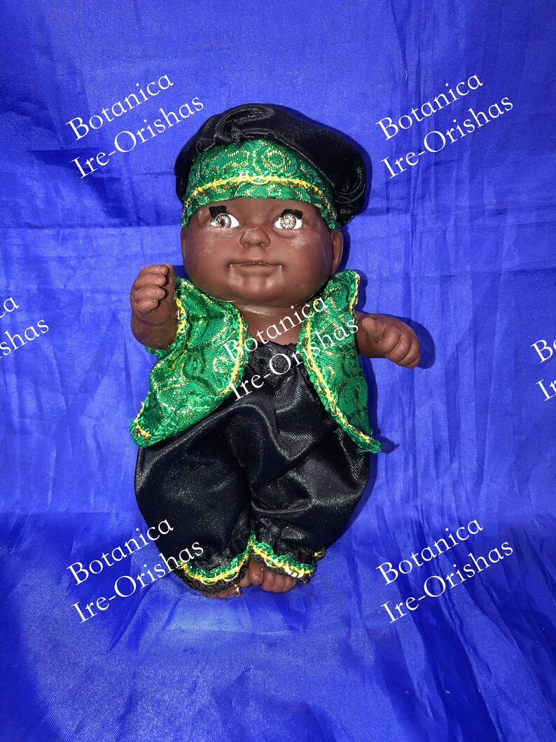 Jimaguas Ibeyi Doll Ogun Oggun Chiquito Small Religion Yoruba Santeria ...