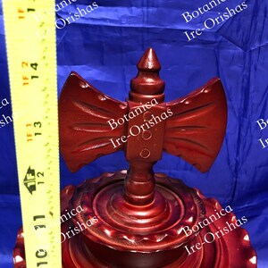 Corona Crown PARA Shango Chango De Madera RELIGION YORUBA Ifa Santeria ...