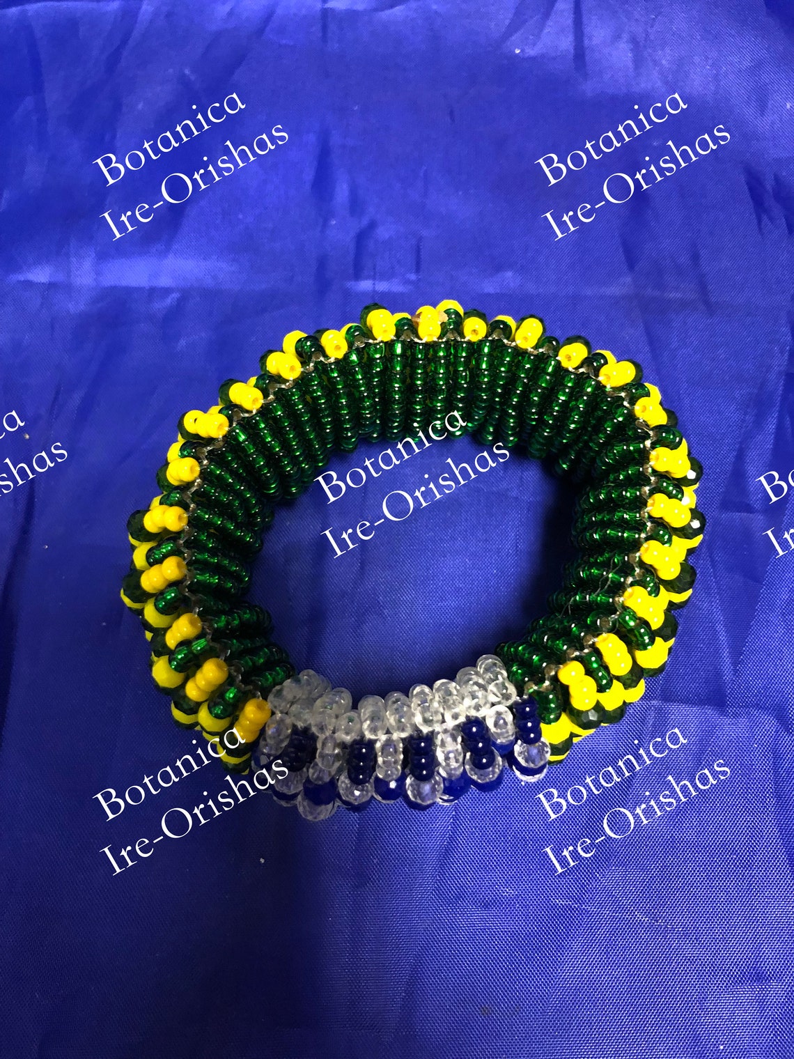 Ide Ilde De Orula Con Yemaya Jemaya En Cristal Glass Fino - Etsy