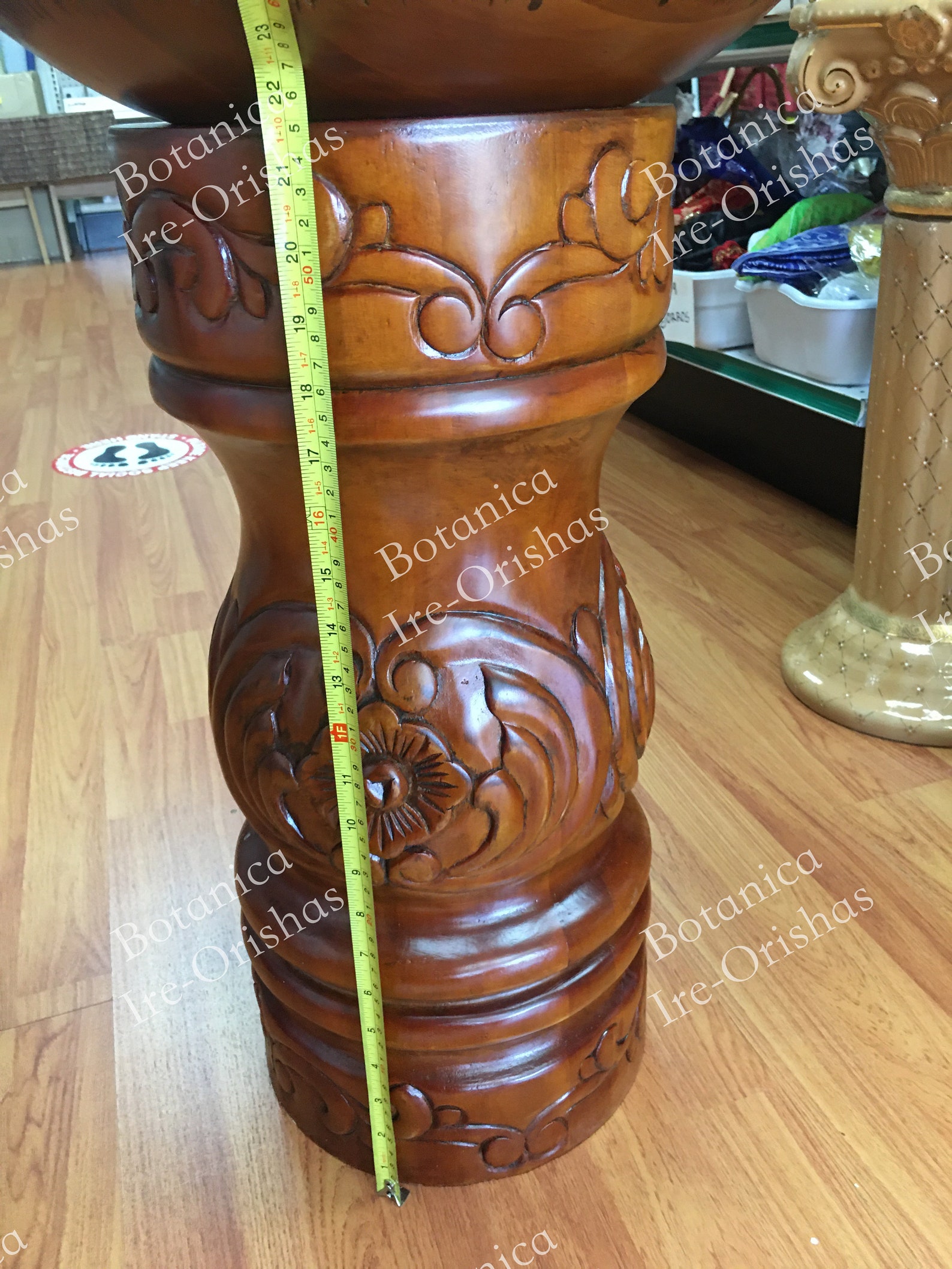 JUEGO SET Pilon Y Batea De Shango Chango Madera Tallado OAK - Etsy