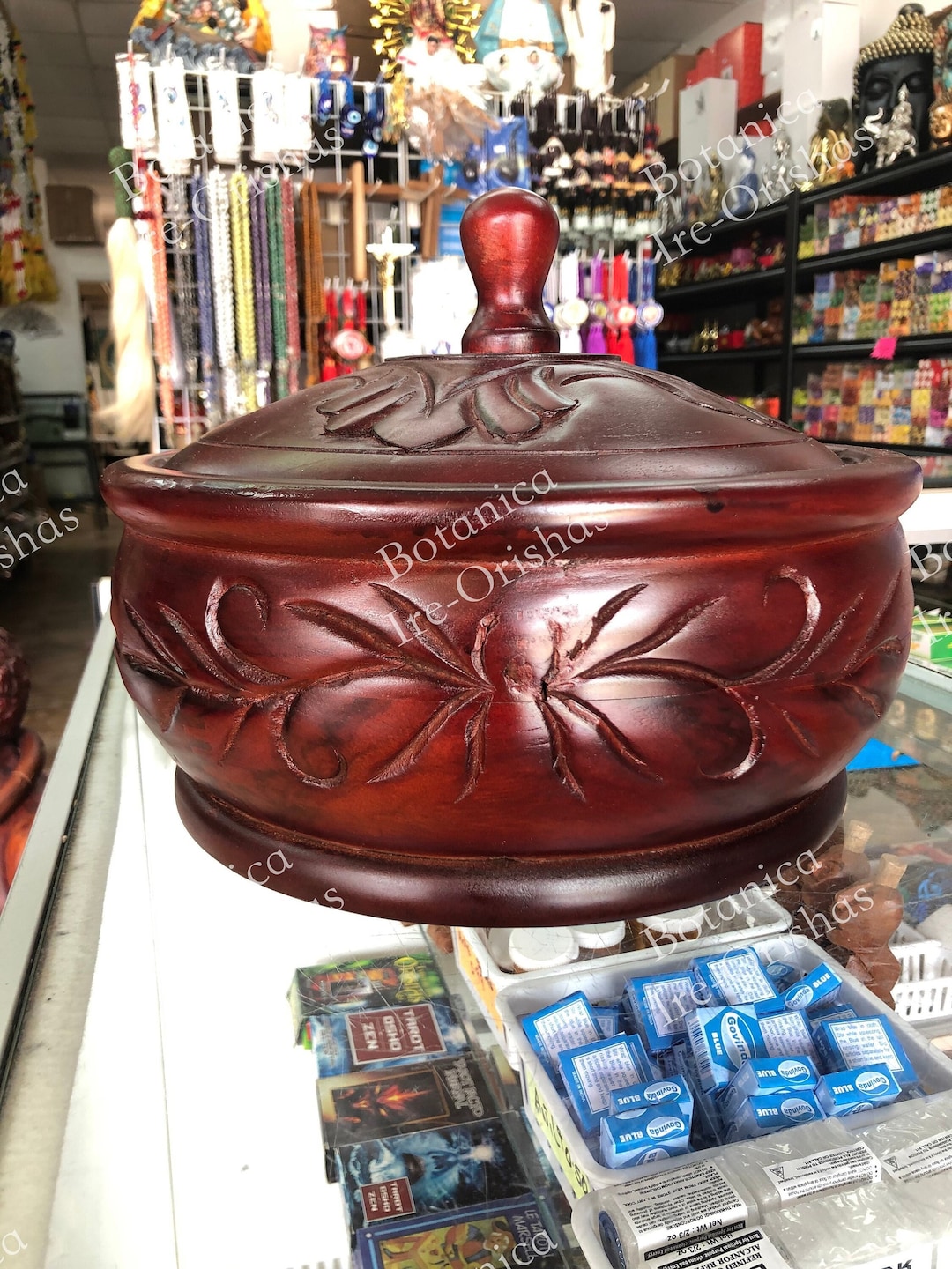 Batea De Shango Chango Orula Orunmila Grande Big TALLADA Religion ...