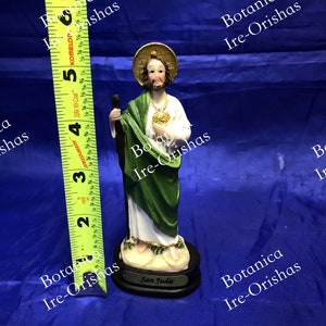 San Judas Tadeo Statue Estatua 5" Saint Jude Thaddeus Religion Orula ...
